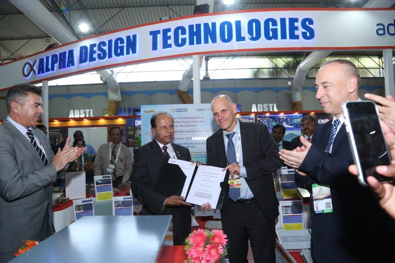 HANDING OVER MILLION DOLLAR EXPORT ORDER FOR HIGH TECHNOLOGY JAMMER ...