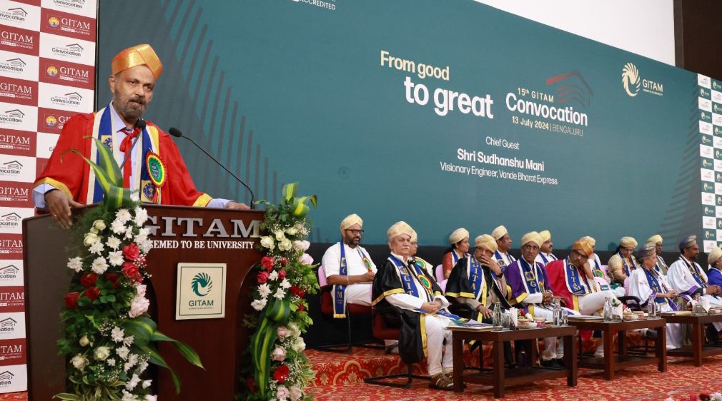 GITAM University Honors 1218 Graduates at 15th Annual Convocation ...