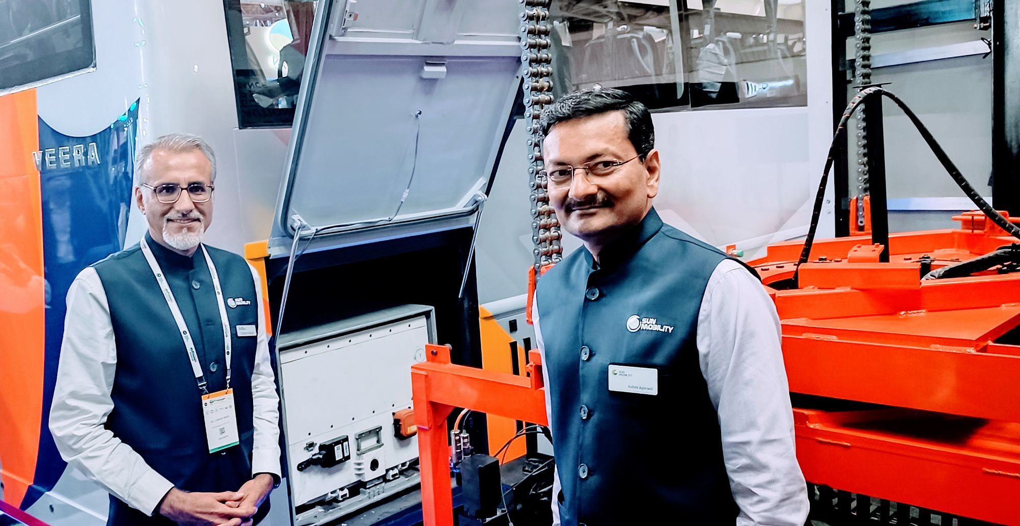 SUN Mobility with Veera Vahana showcases India’s first modular battery ...