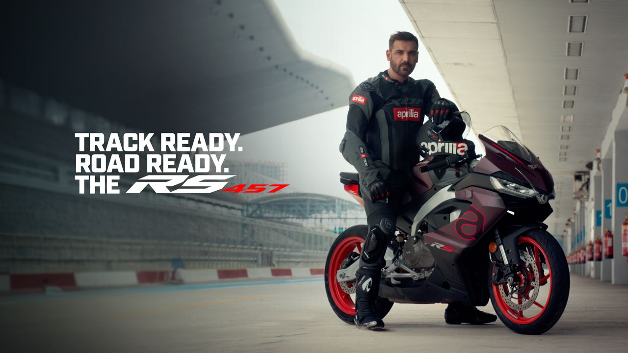 Aprilia India captures John Abraham’s ‘Lust’ for the Aprilia RS457 in their second brand film ...