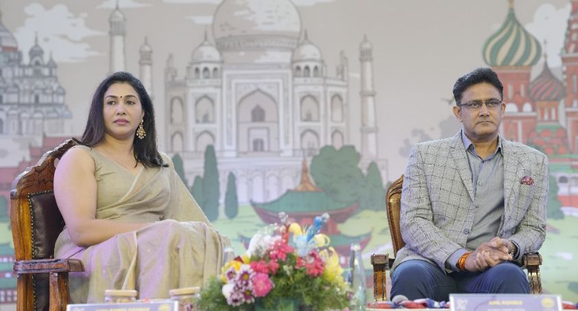 Anil Kumble and Anju Bobby George Inspire Students to Pursue Sports ...